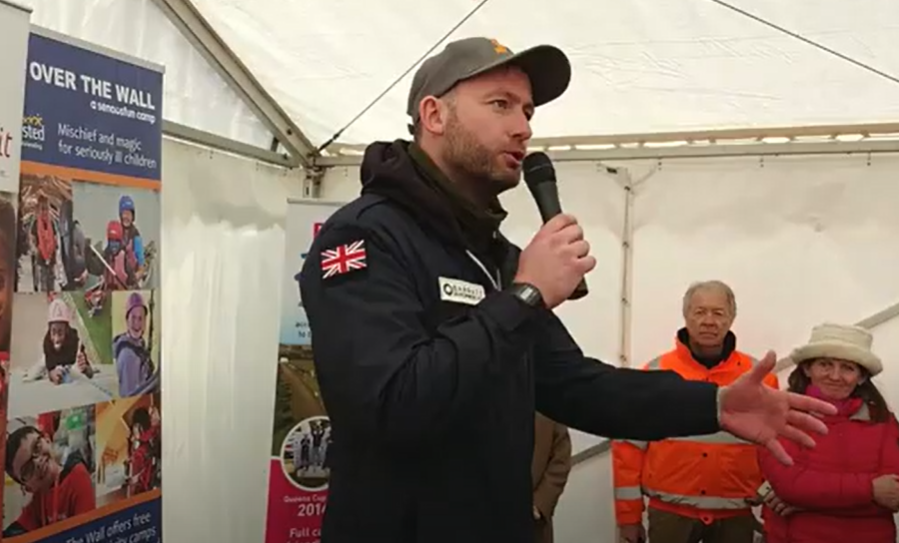 Gyrocopter World Challenge Grand Départ Speech - James Ketchell ...