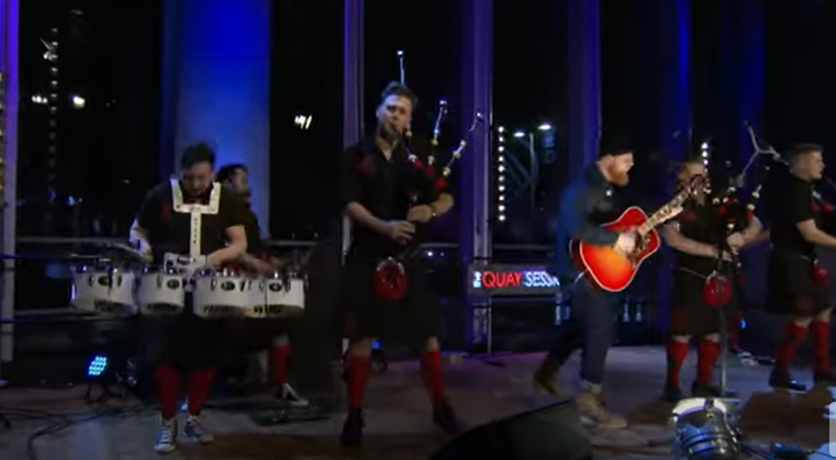 Red Hot Chilli Pipers with Tom Walker | Speakers Corner